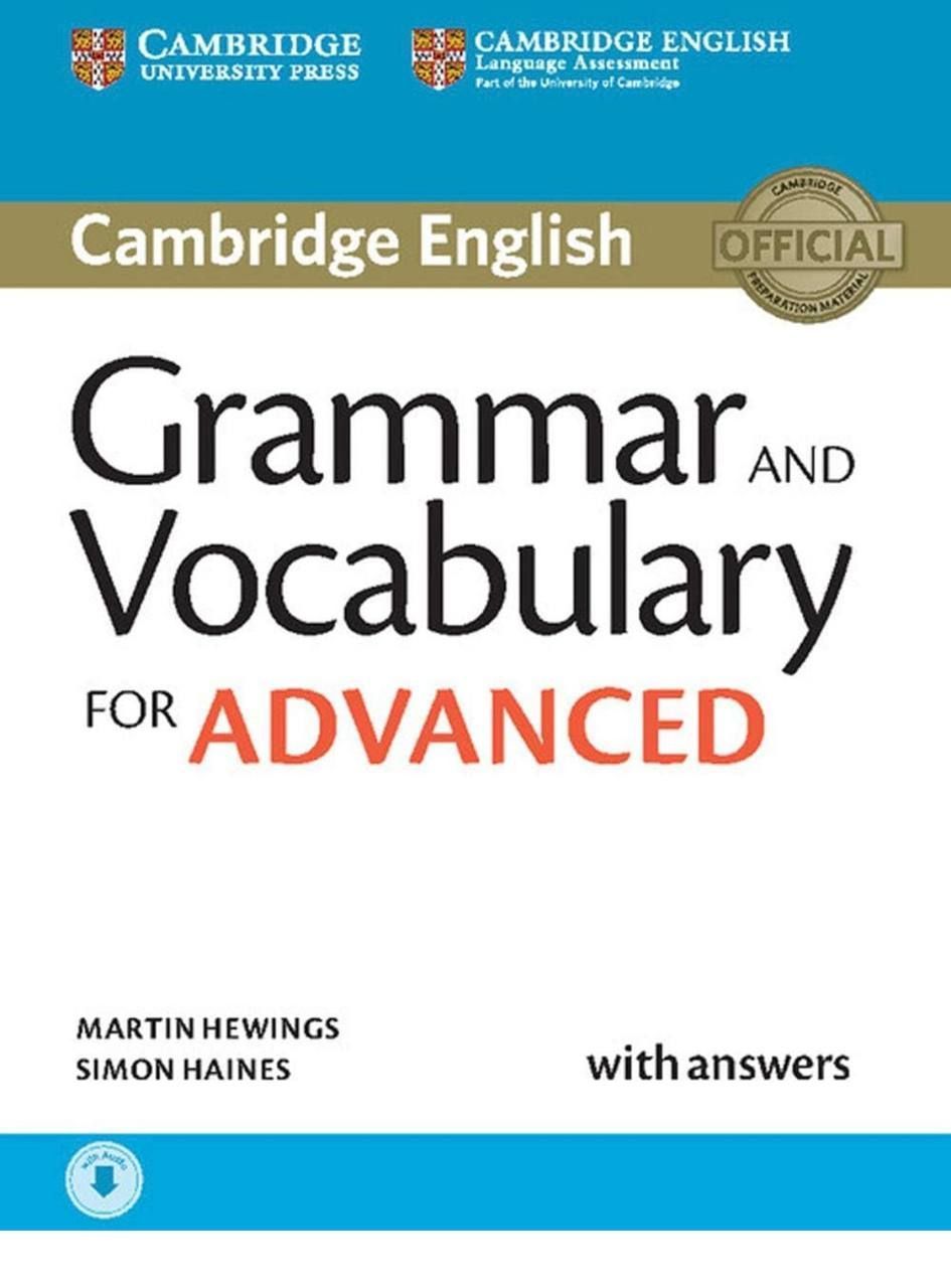 Купити Grammar and Vocabulary for Advanced Book with Answers and Audio ...